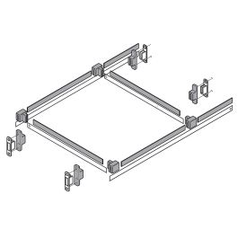 Blum ZRM Blum Metafile Drawer Set White
