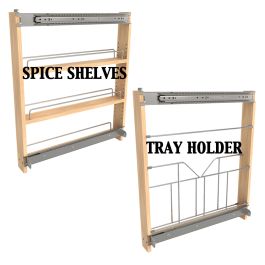 Rev-A-Shelf Base Cabinet Sidekick Pullouts
