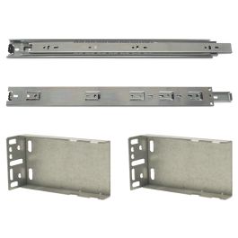 26" KV TT100 Economy Full Extension Drawer Slide Bundle for Face Frame ...
